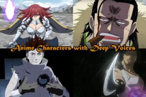 List of 15 Anime Characters with Deep Voices - OtakusNotes